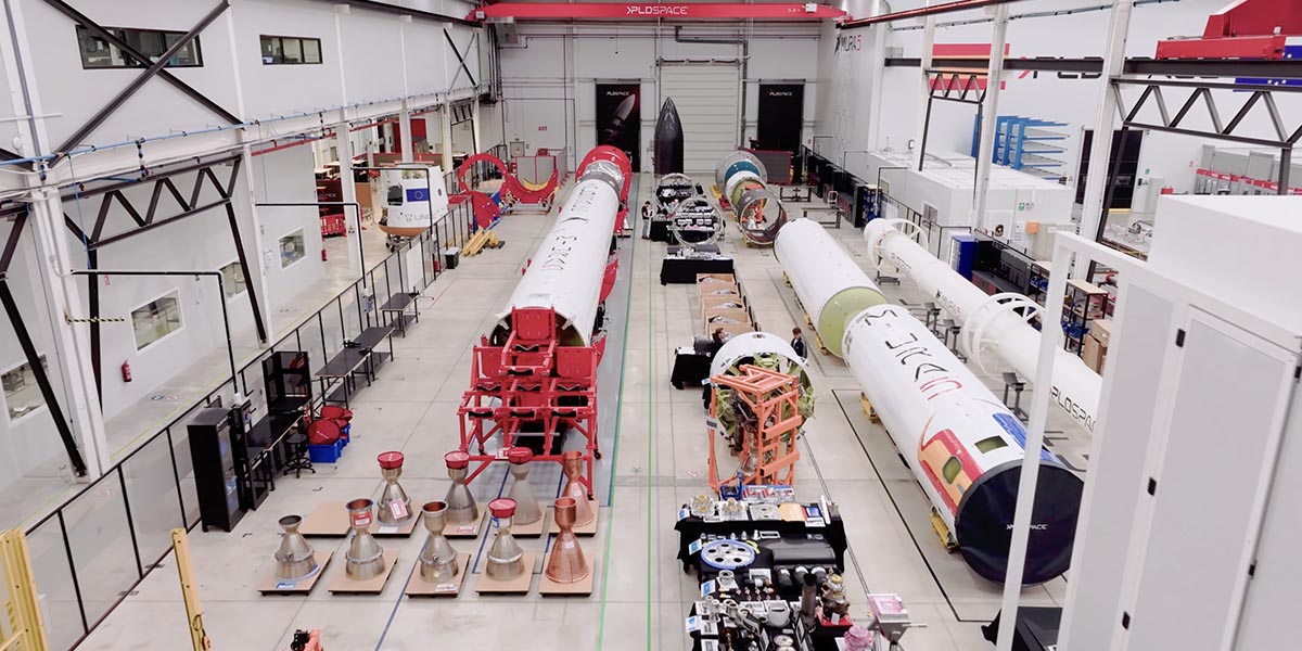 PLD Space shows the QM2 of the Spanish Miura 5 space rocket and its ...