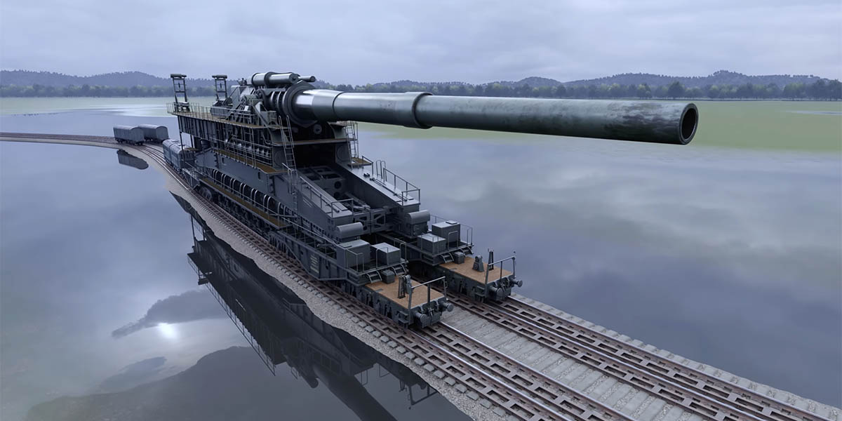 A detailed analysis of the Schwerer Gustav, the largest cannon in history