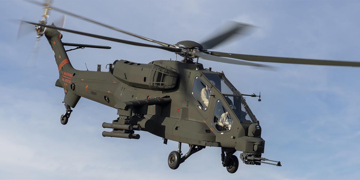 The first public display of the AW249 Fenice helicopter in flight, with ...